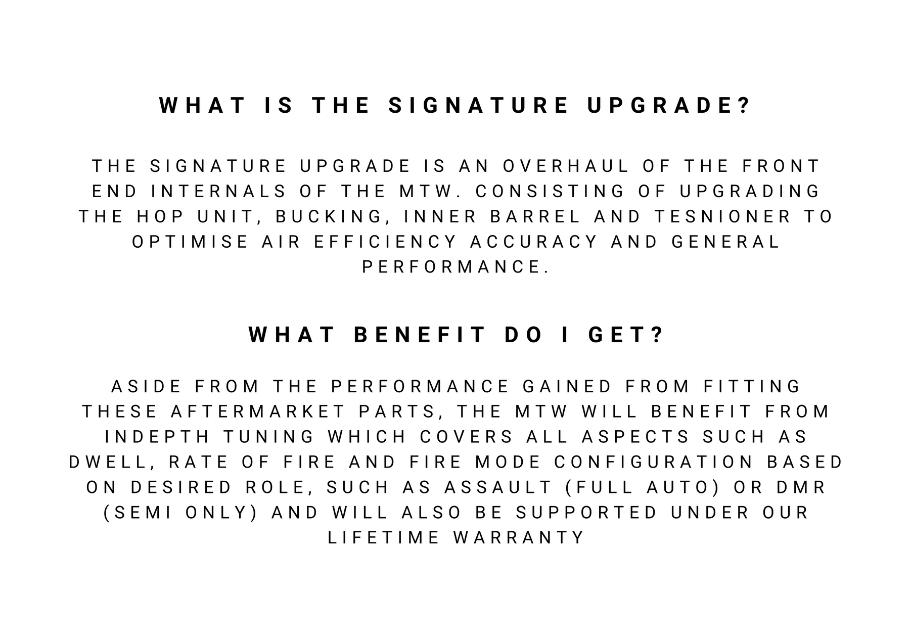 Signature Upgrade Package – Airsmiths