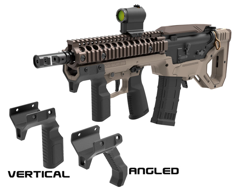 SARB-15 Bullpup Conversion Kit with Angled Foregrip - Black – Airsmiths